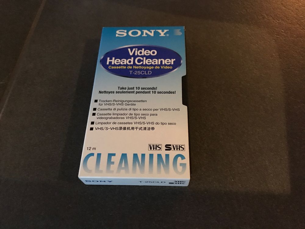Sony VHS Head Cleaner Video | Kaufen auf Ricardo