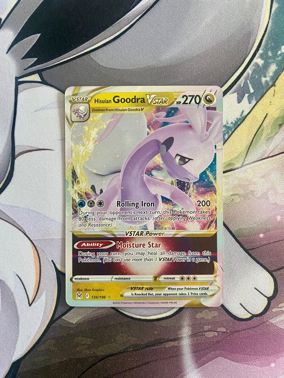 Pokemon Lost Origin 'Hisuian Goodra VSTAR' (Neu (gemäss Beschreibung ...