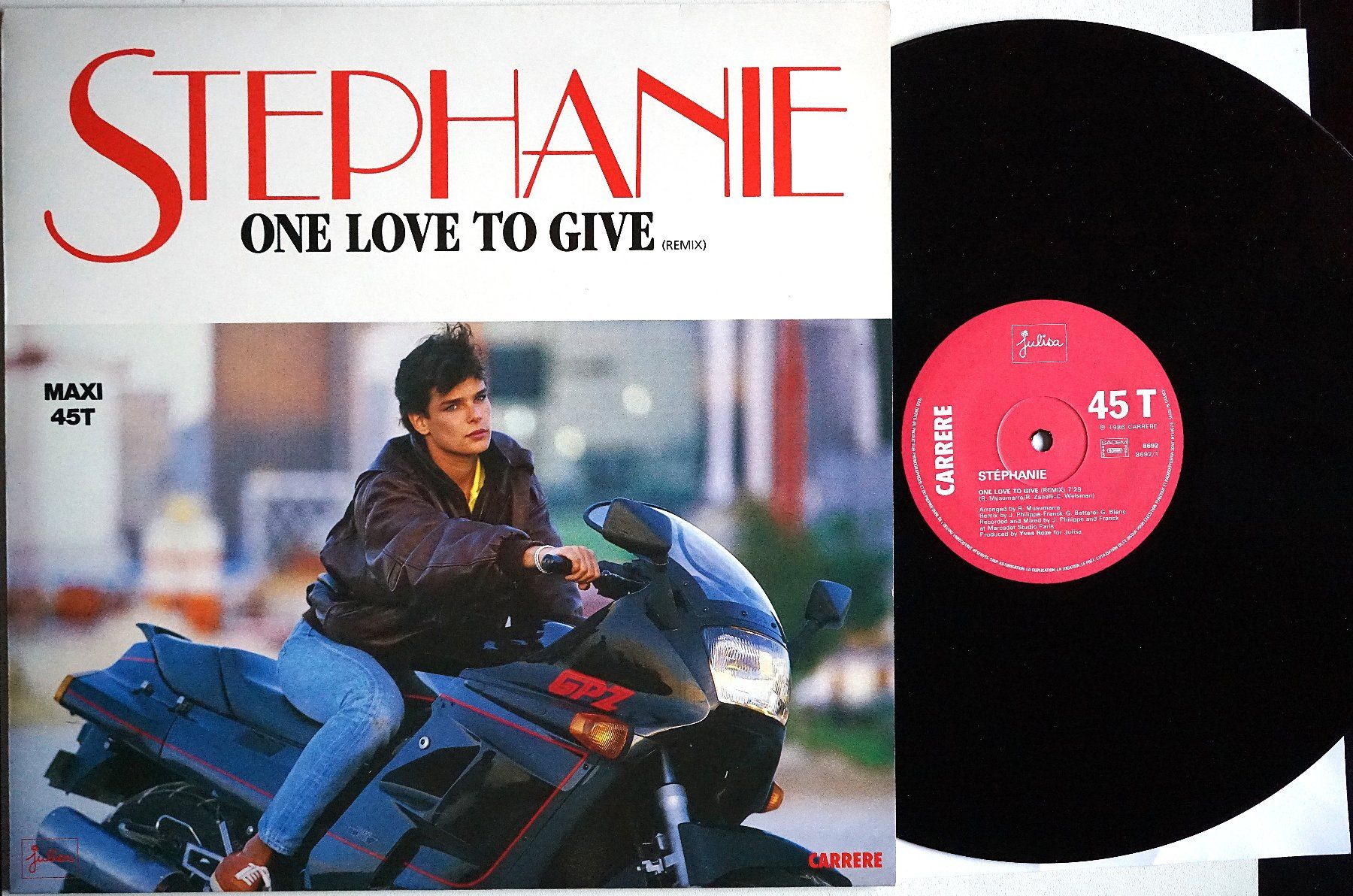 Italo-Disco MAXI Stephanie von Monaco "One Love To Give" (Gebraucht) in ...