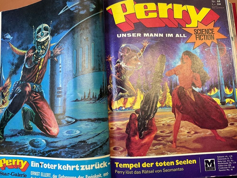 🚀 KULT ! PERRY COMICS - 70er JAHRE ! 🚀 (Gebraucht) in Waltenschwil für ...
