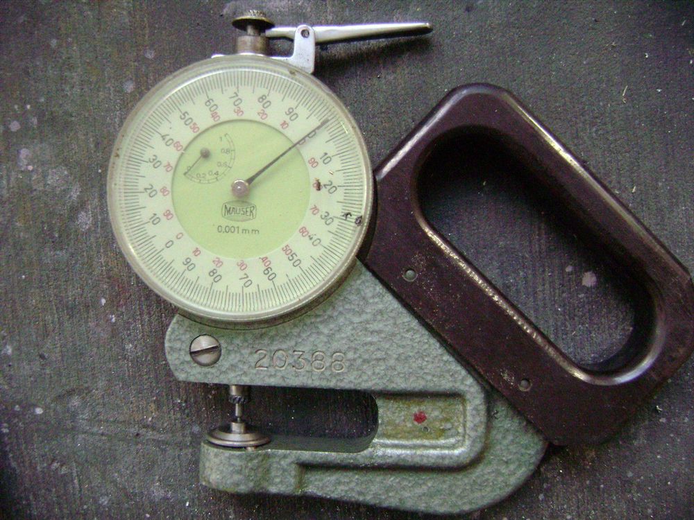 Mikrometer Mauser Dickenmesser Blech (Gebraucht) in Sulz LU für CHF 30 ...