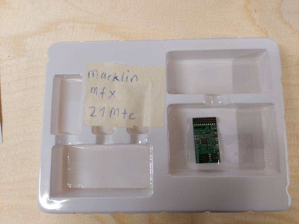 Märklin mfx Decoder 21 mtc H0 (Gebraucht) in Biembach für CHF 45 – mit ...