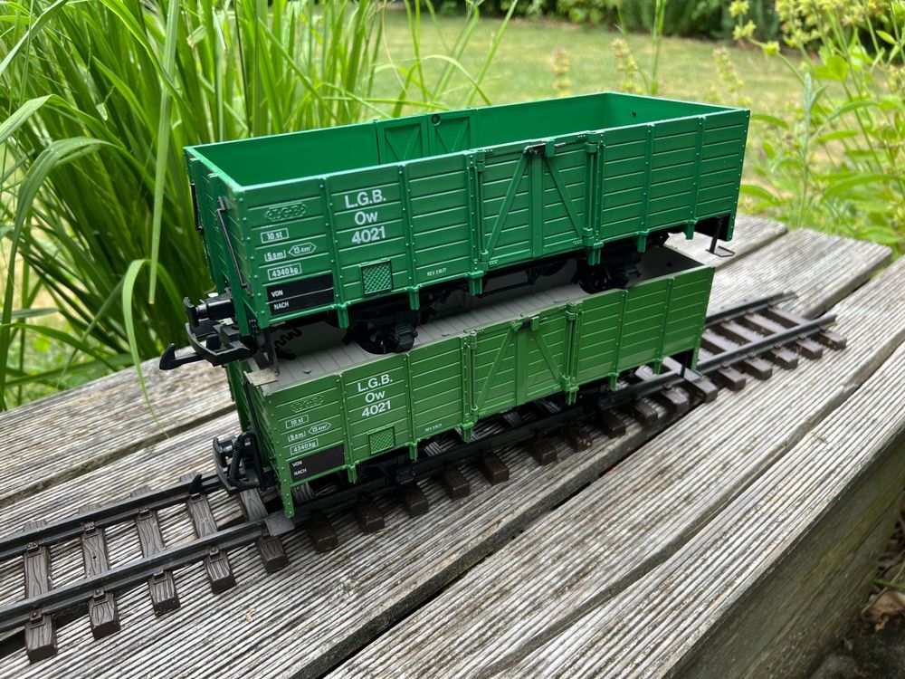 LGB Hochbordwagen 4021 (Gebraucht) in Steffisburg für CHF 50 – nur Abholung auf Ricardo kaufen