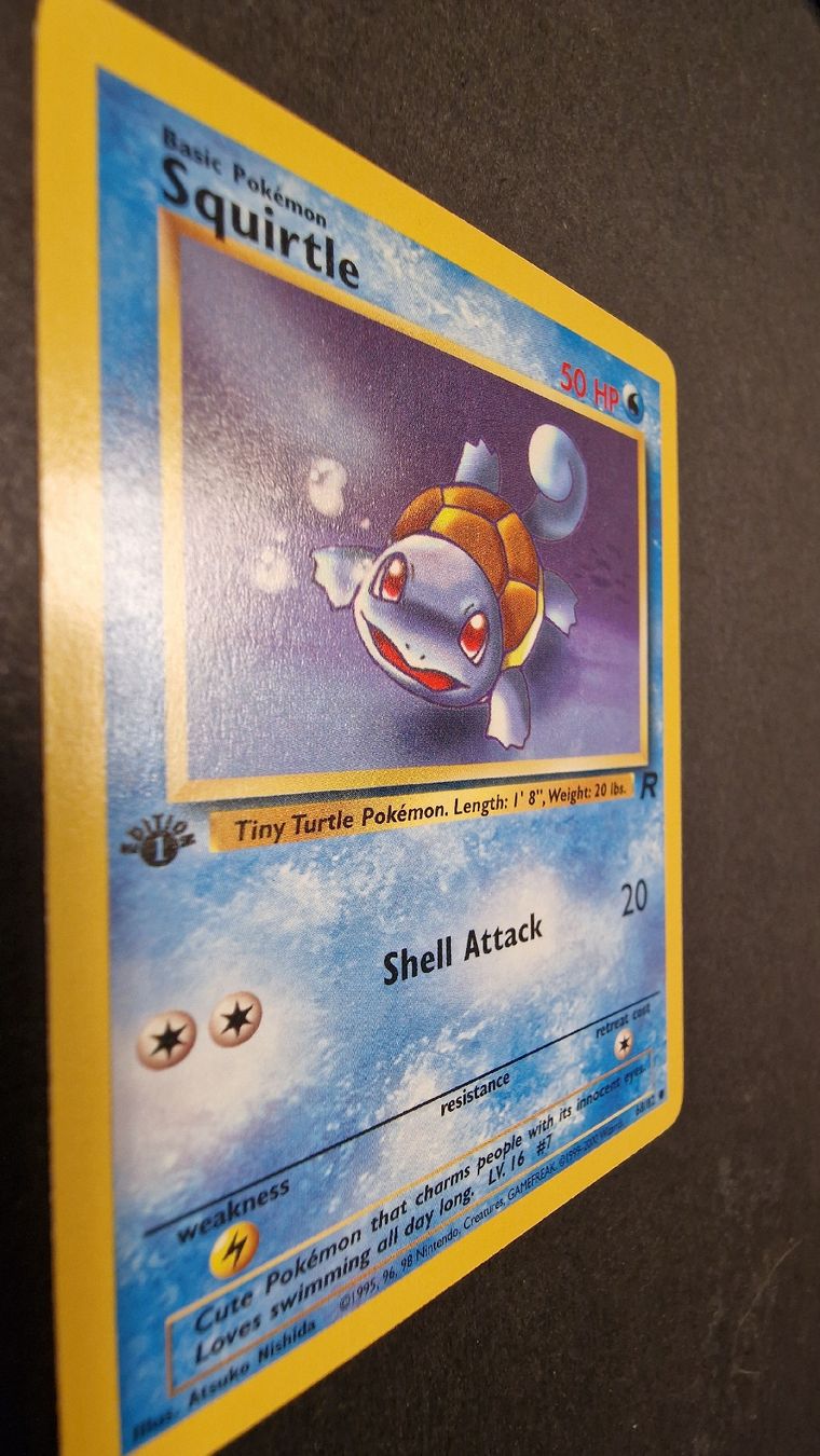 Squirtle (1st Edition) #68 - Pokemon Team Rocket (Gebraucht) in Veytaux ...
