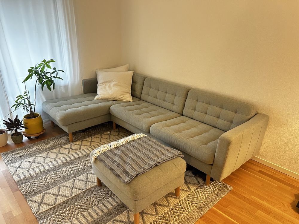 LANDSKRONA (ikea) 4er Sofa inkl. Hocker (Gebraucht) in Adliswil für CHF ...