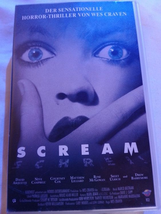 Scream – Schrei! (USA 1996) VCL VHS 5434 FSK18 | Kaufen auf Ricardo