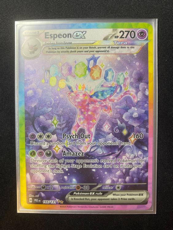 Espeon ex 155 - Psiana ex - Prismatic Evolutions - EN (Neu (gemäss ...