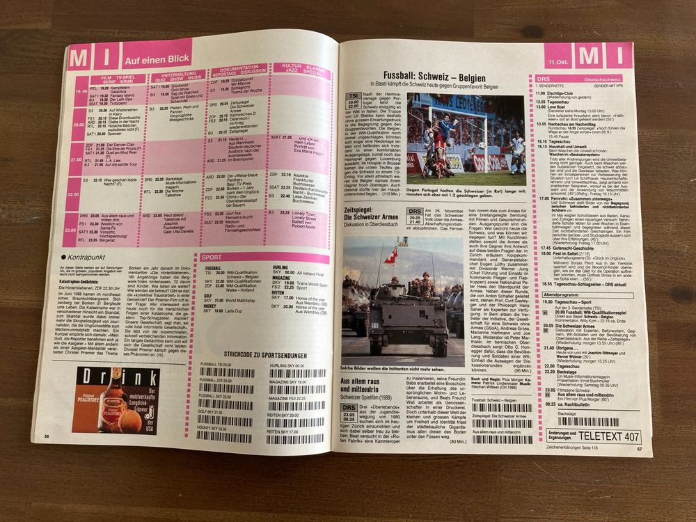 Fernsehzeitschrift Tele Nr. 40 1989 | Kaufen auf Ricardo