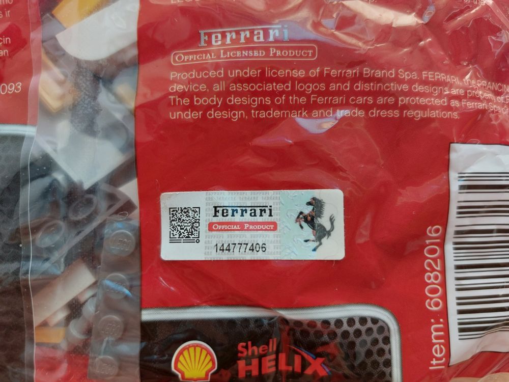 LEGO Shell 40194 Finish Line & Podium Ferrari (Neu und originalverpackt ...