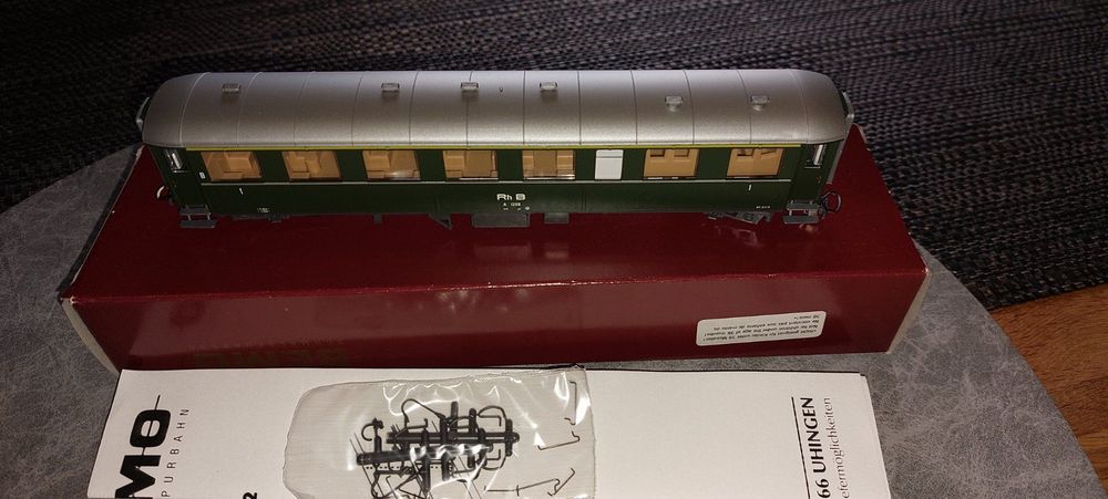 BEMO - RhB STAHLWAGEN GRÜN - NEU OVP - H0m (Neu und originalverpackt) in Herisau für CHF 59.9 ...