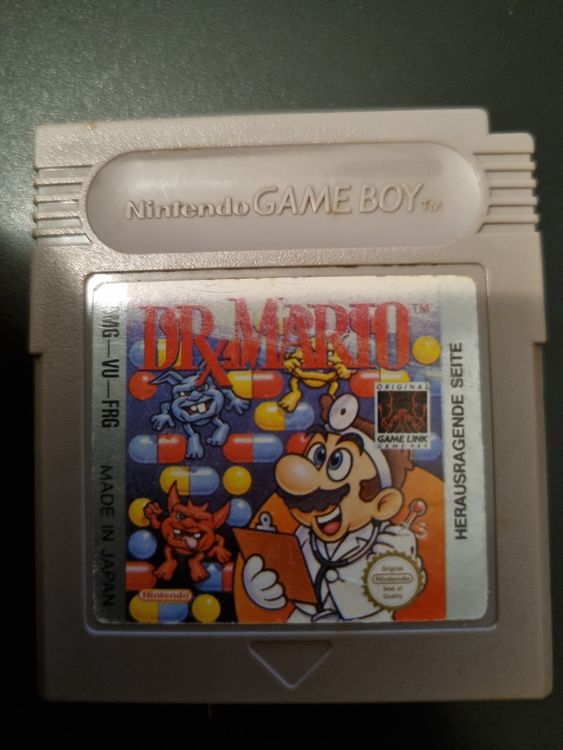 Dr. Mario Game Boy DMG-VU-FRG | Kaufen auf Ricardo