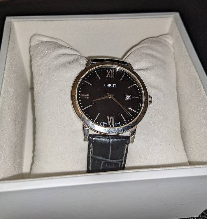 Schweizer Armbanduhr CHRIST, SWISS Made, schwarz (Gebraucht) in Basel ...