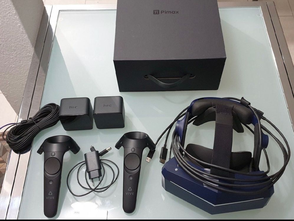 VR-Brille Pimax 8KX Komplettpaket &Controller & Lighthouse | Kaufen auf ...