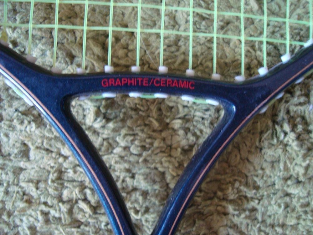 vintage 80iger year adidas Badminton Racket AB2000 graph-cer (Neu ...