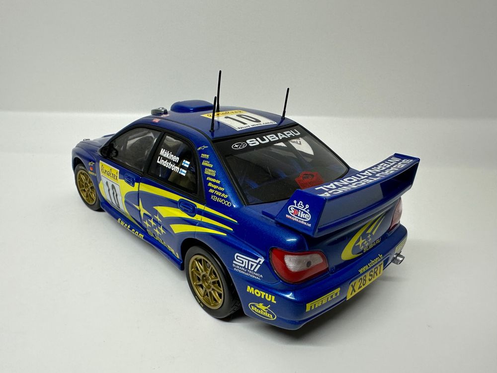Subaru Impreza WRC (Bugeye) 1:18,Mäkinen,MonteCarlo, Solido (Gebraucht) in Strengelbach für CHF ...