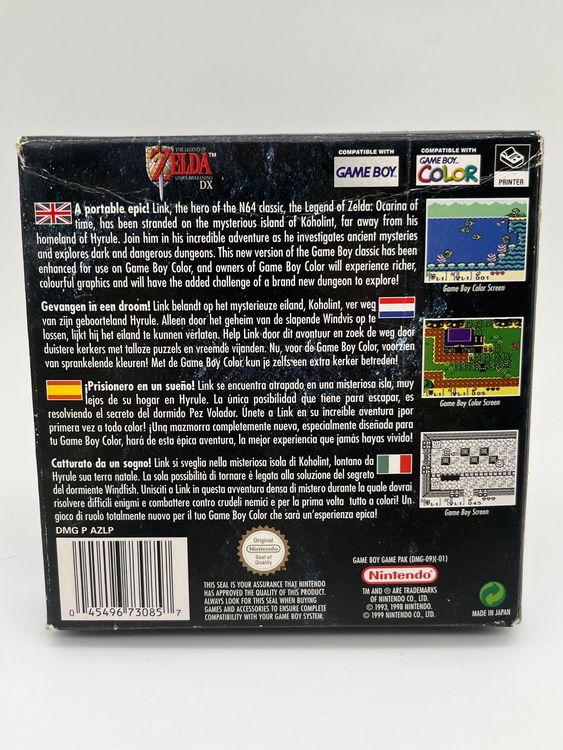 The Legend of Zelda Links Awakening DX Gameboy Nintendo (Gebraucht) in ...