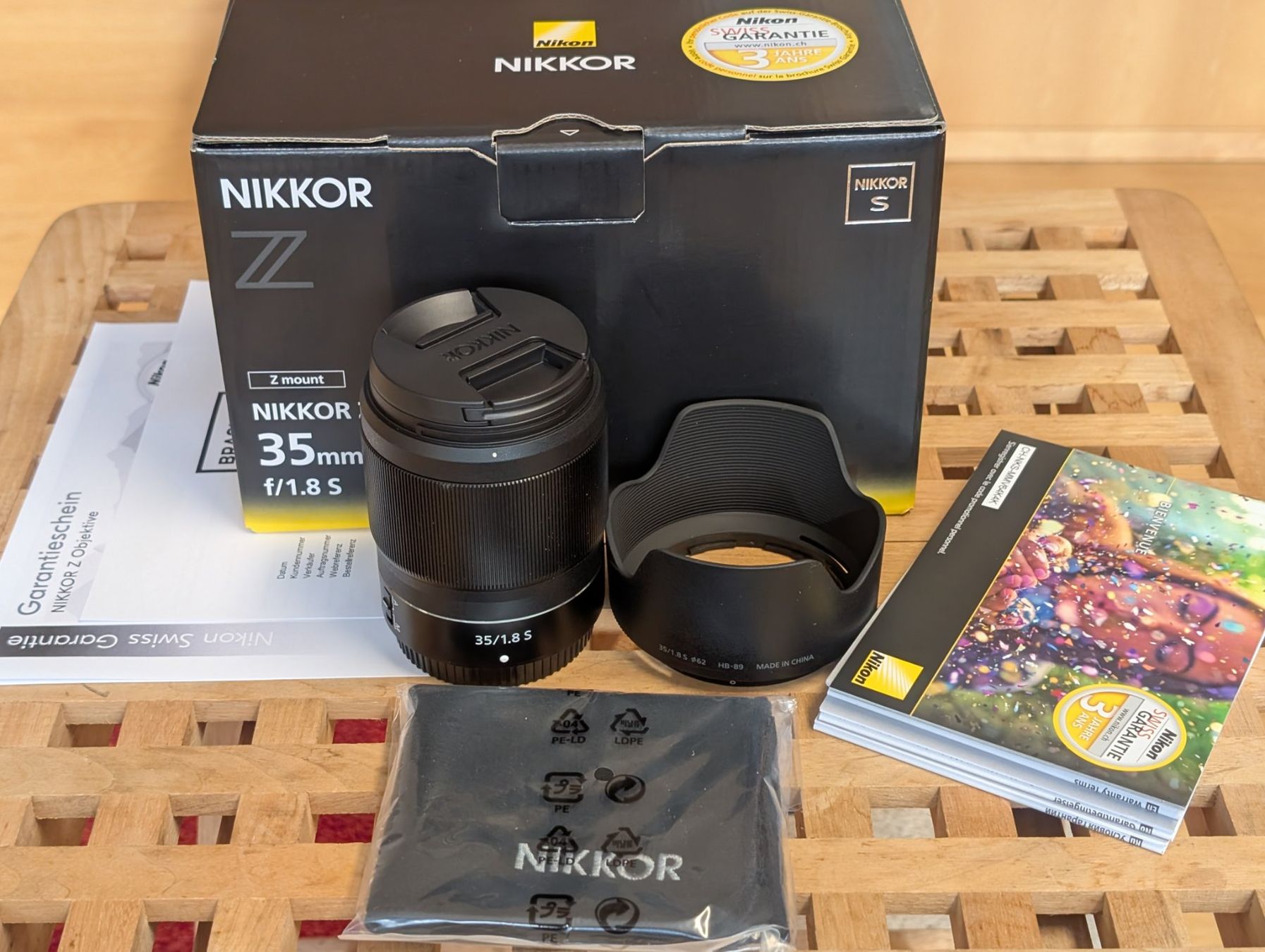 Nikon Nikkor Z 35mm f1.8 S - mit Herstellergarantie (Gebraucht) in ...