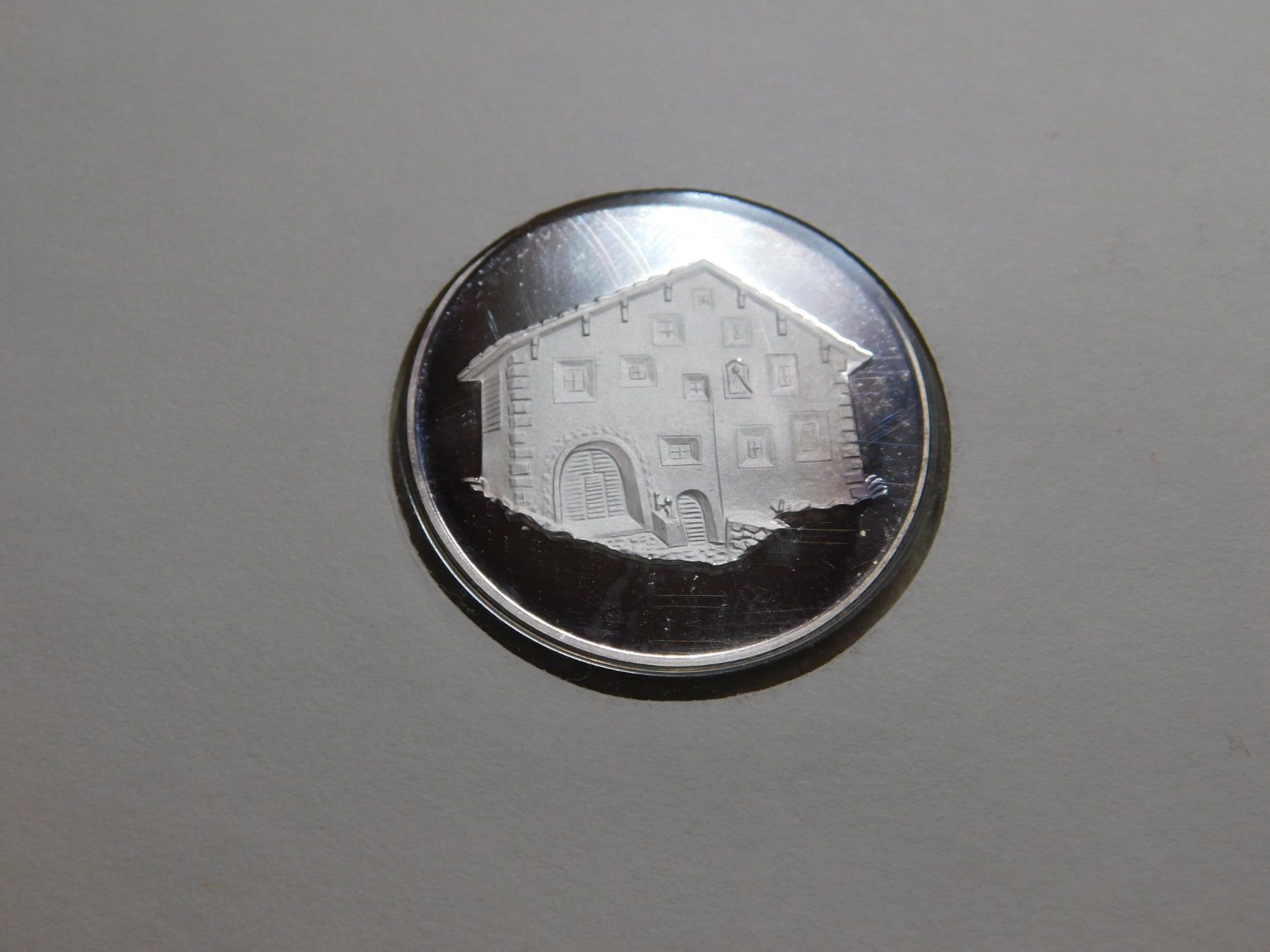 Münzbrief Silber (15g/999) - 2000 Jahre Retoromania 1985 (Neu (gemäss ...