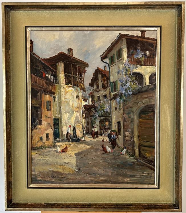 Gottlieb WASEM (1902-1969) Grosses Gemälde (Gebraucht) in Zürich für CHF 60 – mit Lieferung auf ...