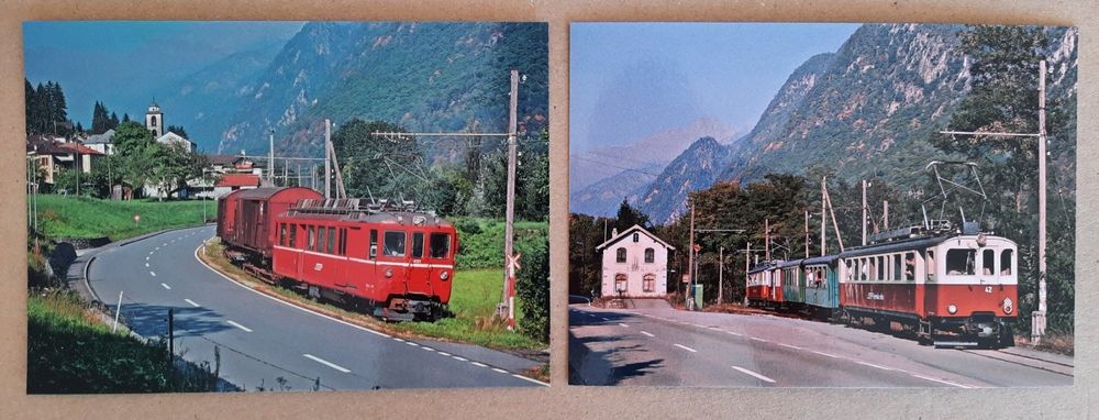 RhB Bellinzona Mesocco Stationsstempel (Gebraucht) in Bever für CHF 25 ...