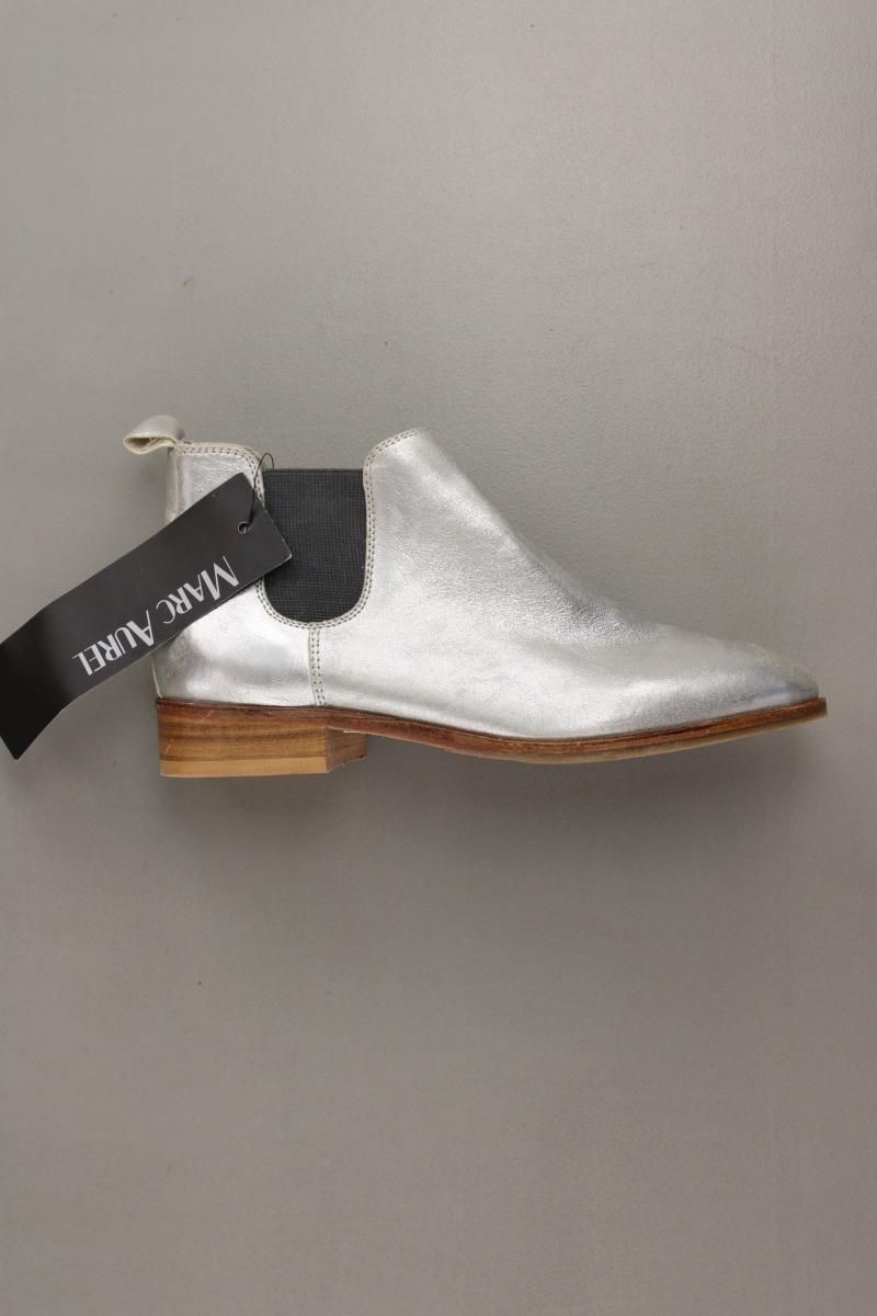 Marc Aurel Stiefeletten Gr. 37 silber (Neu (gemäss Beschreibung)) in ...