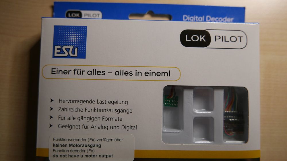 ESU 59610 Lok Pilot 5 Funktionsdecoder (Neu (gemäss Beschreibung)) in Herisau für CHF 22 – mit ...
