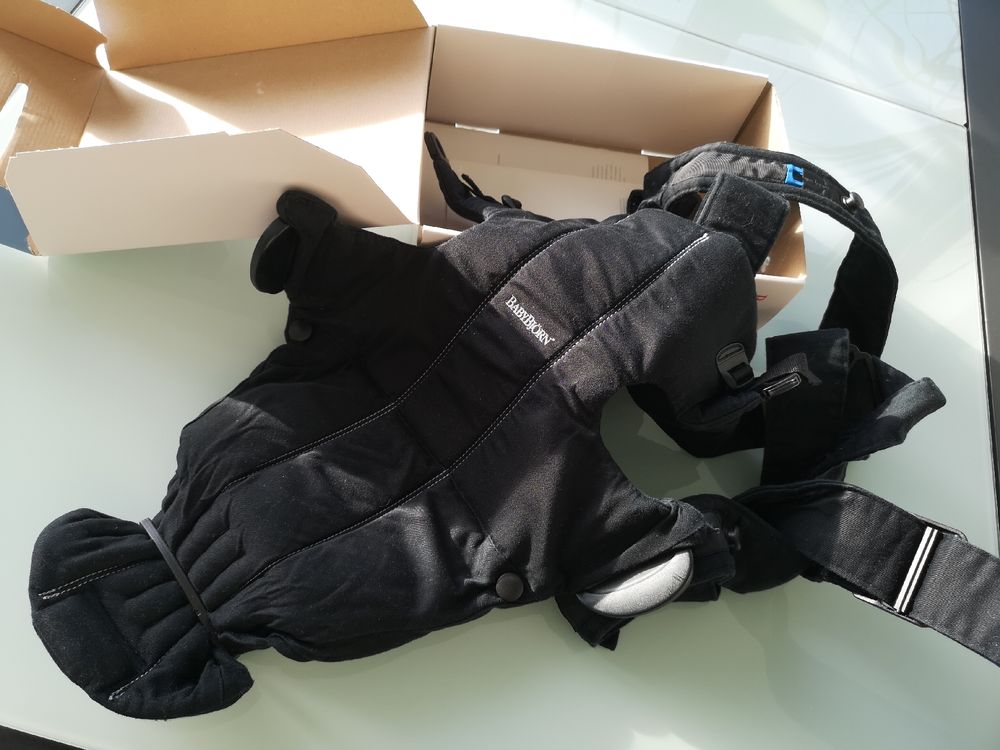 BabyBjörn Babytrage Mini, Schwarz, neu mit OVP! (Neu und ...