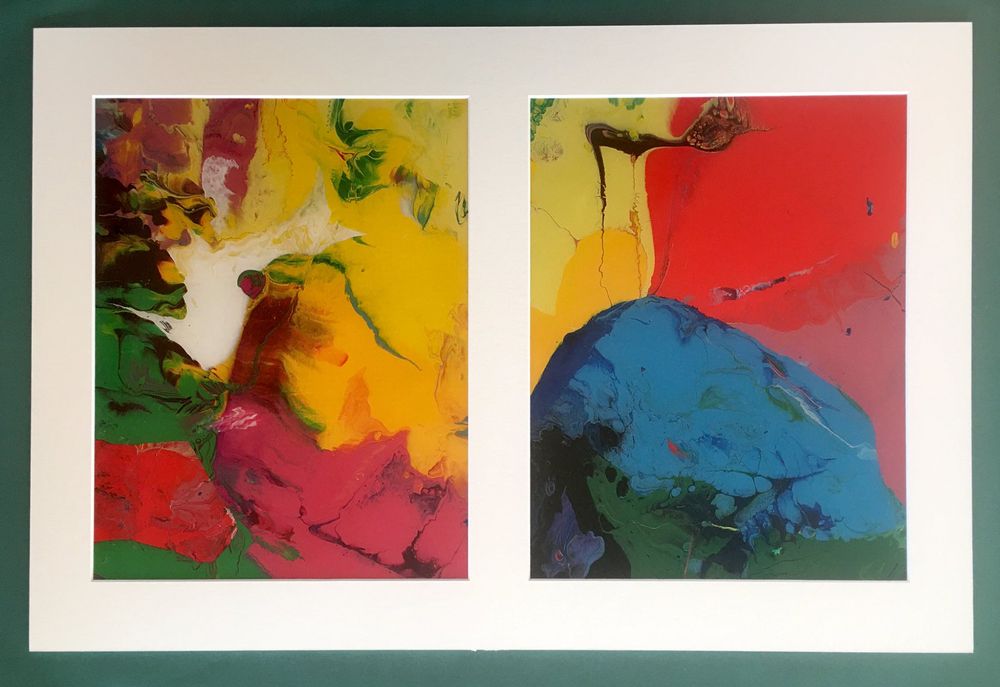 Gerhard Richter «Sindbad» 2 LIMITIERTE FARB-SIEBDRUCKE (Gebraucht) in Nennigkofen für CHF 229 ...