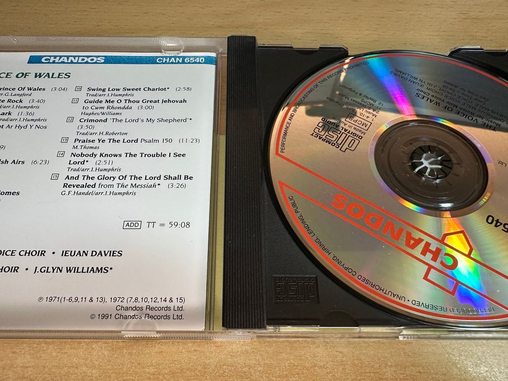 Z4 Tredegar Male Voice Choir, Rhos Voice Of Wales (Gebraucht) in Rikon ...