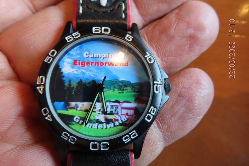 Uhr, Campint Eigernorwand, Batterie wechseln, Ø 36 mm | Kaufen auf Ricardo