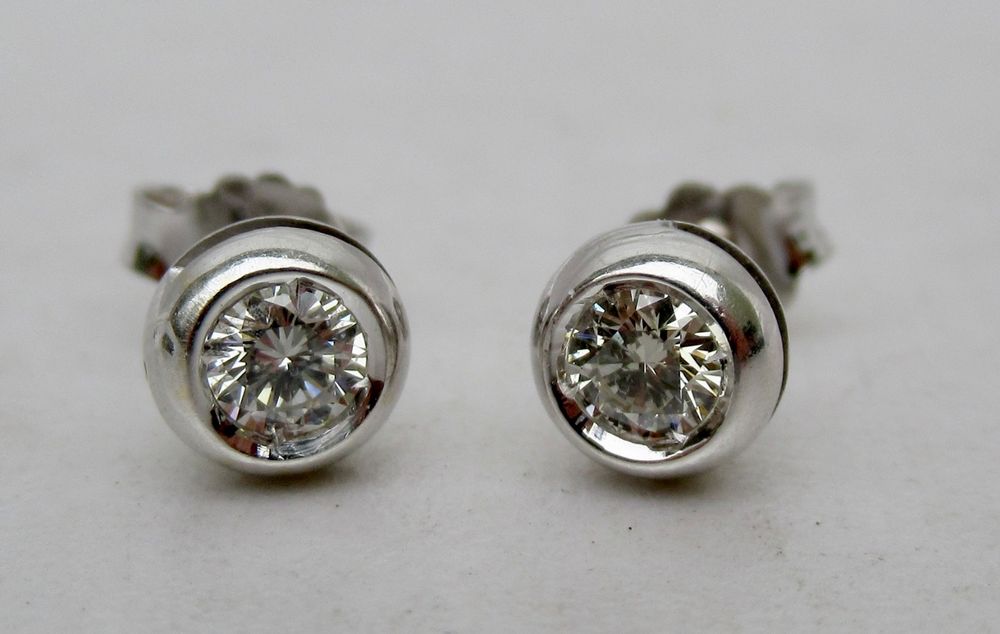 Ohrstecker Gold 750 mit Brillanten | Kaufen auf Ricardo