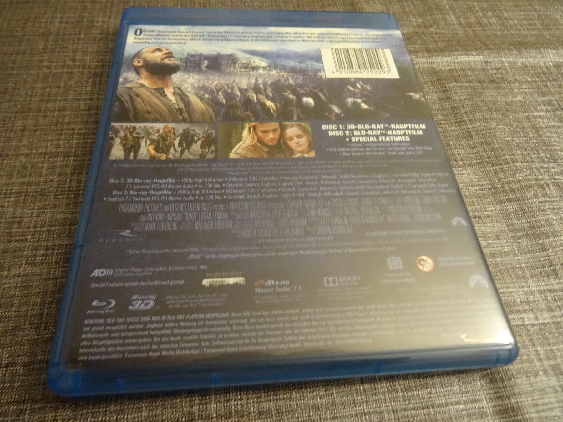 Noah 3D Blu-ray mit Russell Crowe - (Gebraucht) in Olten für CHF 4 ...