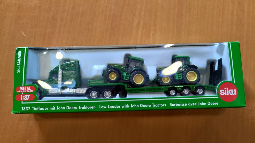 Siku Tieflader mit John Deere Traktoren | Kaufen auf Ricardo