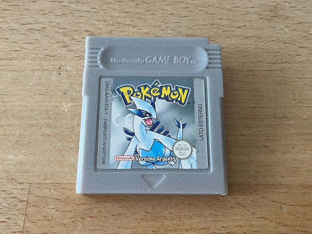 Pokemon Versione Argento (ITA) - Game Boy - original (Gebraucht) in ...