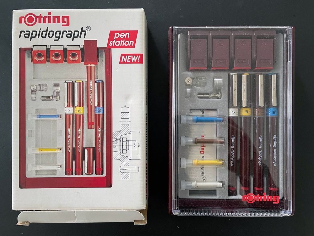Rotring Rapidograph Set mit OVP (Neu (gemäss Beschreibung)) in Zürich ...