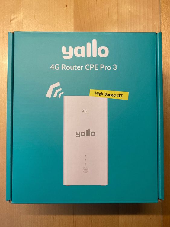 4G Router CPE Pro 3 Yallo (Neu (gemäss Beschreibung)) in Steinach für ...