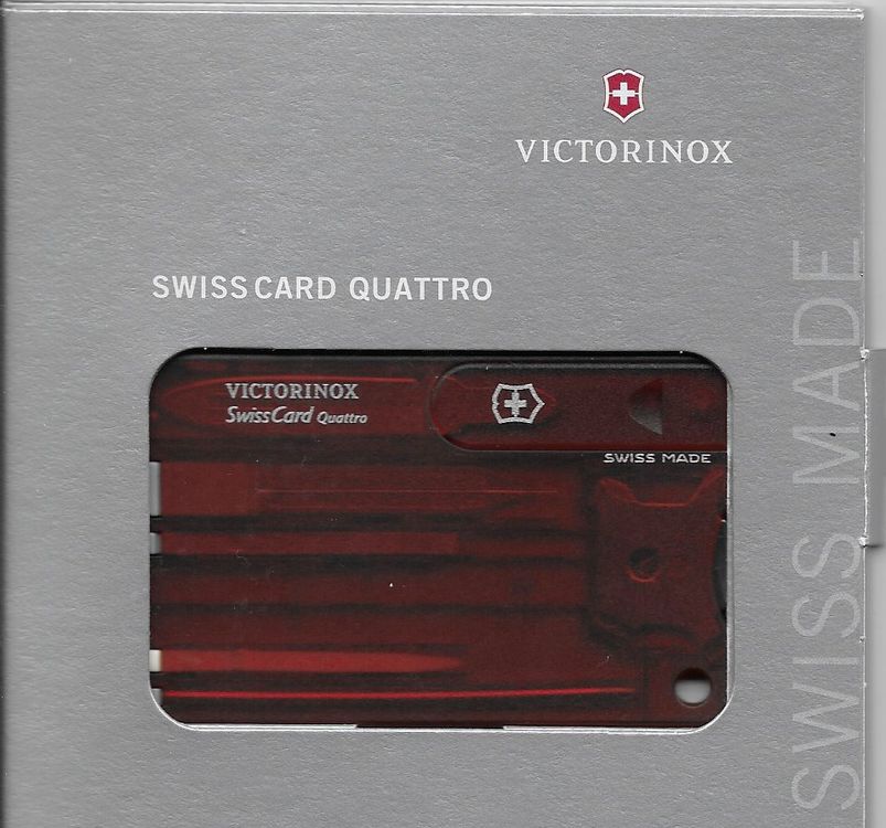 Victorinox Swiss Card Quattro (Neu und originalverpackt) in ...