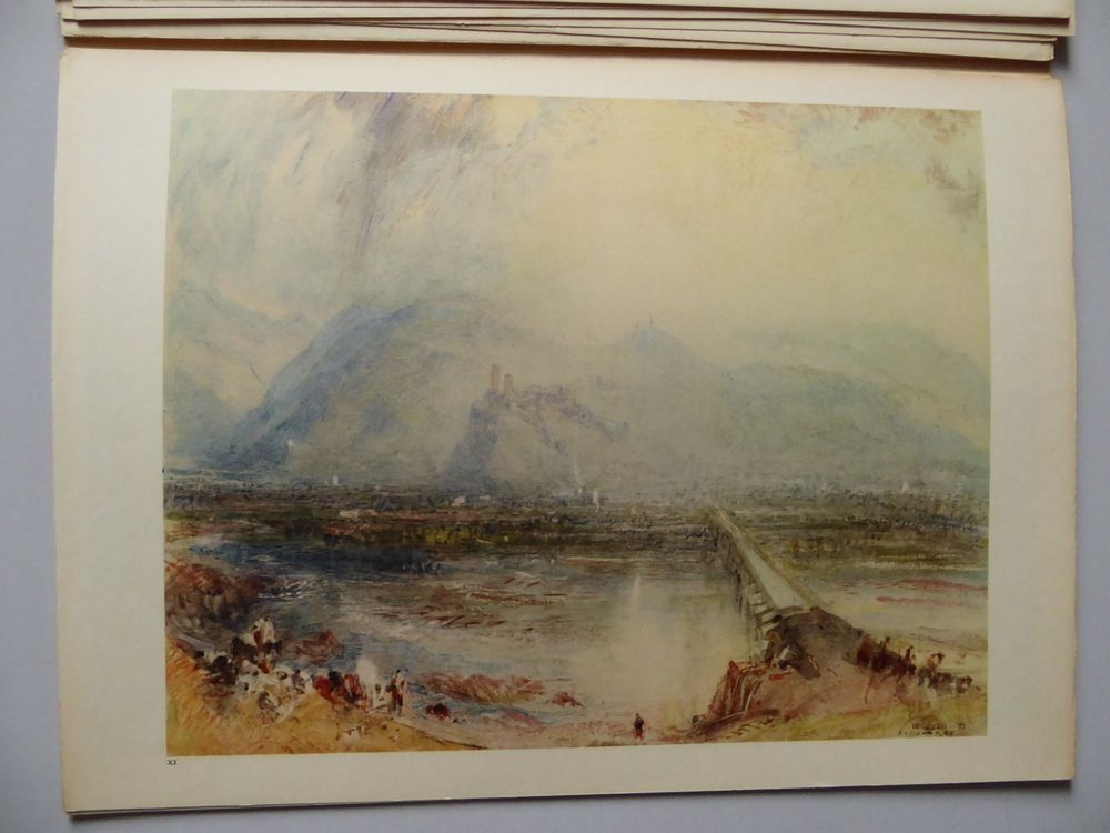 Aquarelle Turner und Zeitgenossen 1938 | Kaufen auf Ricardo
