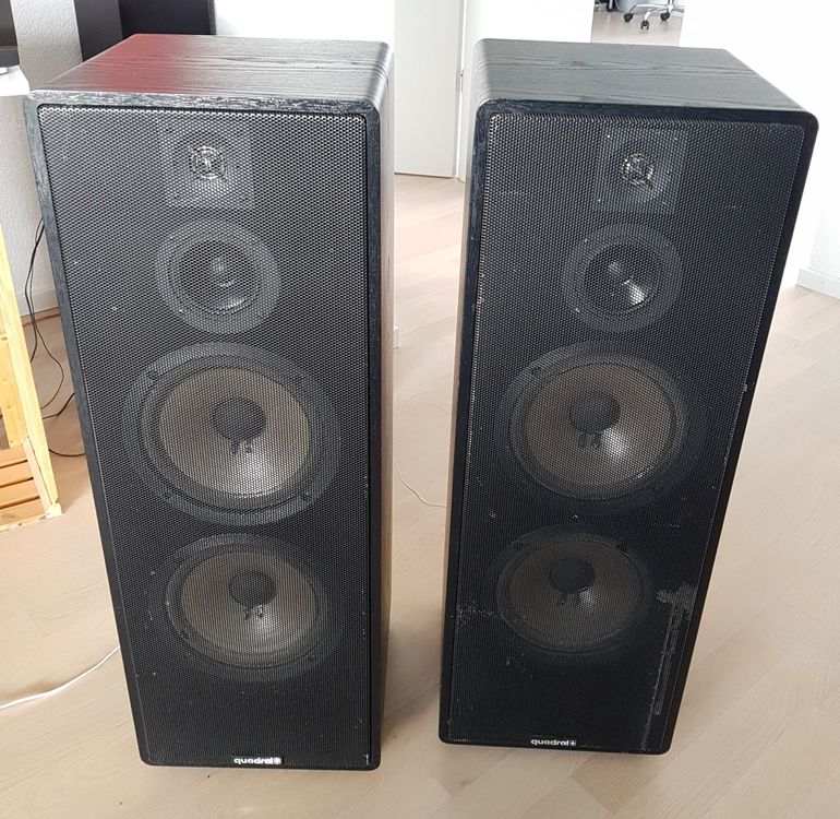 1 Paar Boxen Quadral mit 120W (Gebraucht) in Weinfelden für CHF 25 – nur Abholung auf Ricardo kaufen