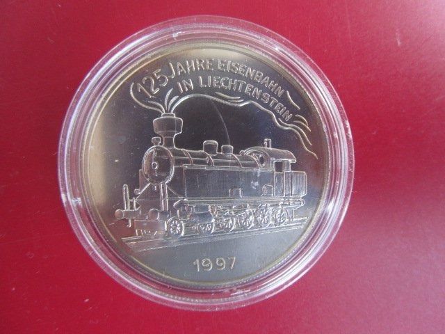 125 Jahre Eisenbahn in Liechtenstein 1997 (Neu und originalverpackt) in Luzern für CHF 12 – mit ...
