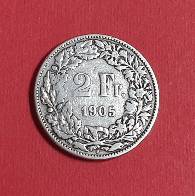 2 Franken 1905 Auflage in Mio. 0.3 „Silber“ | Kaufen auf Ricardo