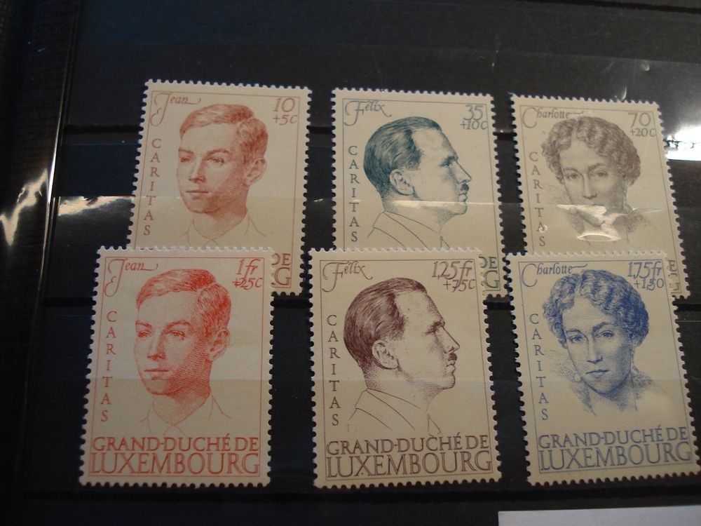 Luxemburg, Satz Caritas 1939, * Erstfalz (Gebraucht) in Niederwil AG für CHF 1 – mit Lieferung ...