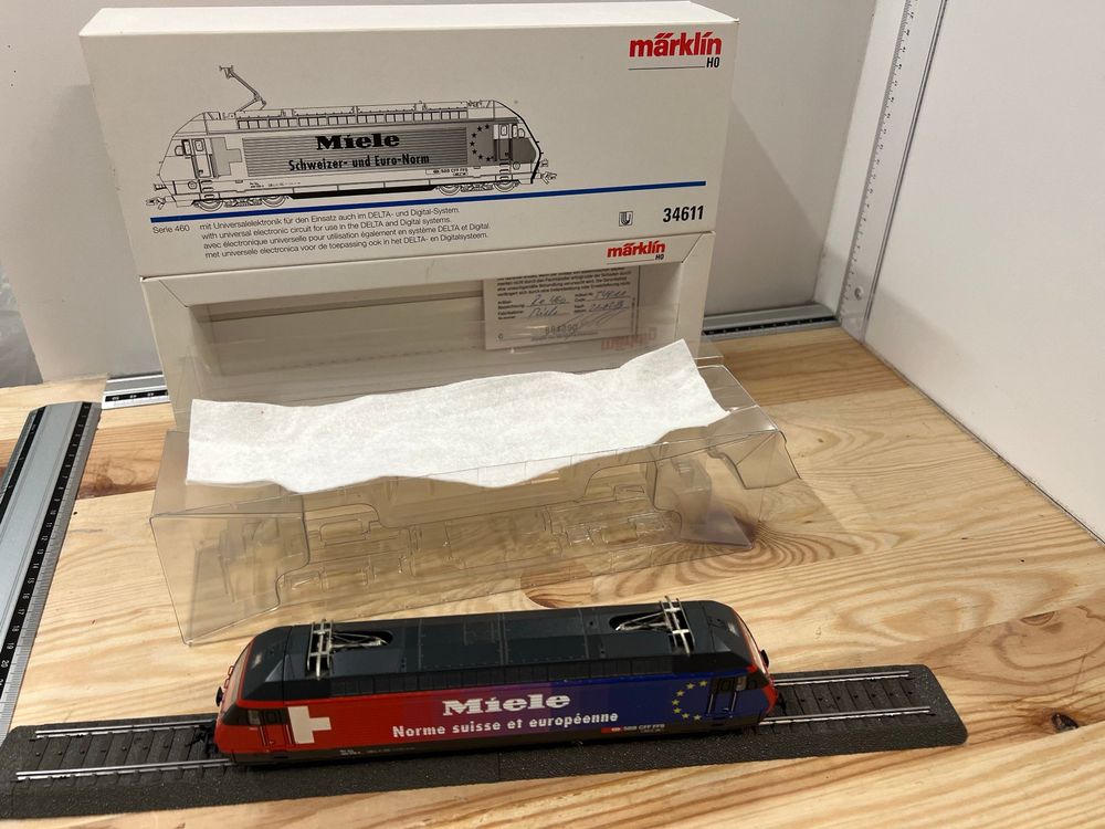 Märklin 34611 Elektrische Lokomotive 460 der SBB Miele (Gebraucht) in ...