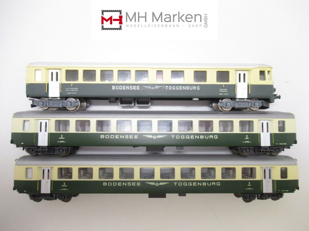 Hag ABt Steuerwagen + Lima 2.Kl Personenw. BT o. OVP DC H0 (Gebraucht) in Basel für CHF 80 – mit ...