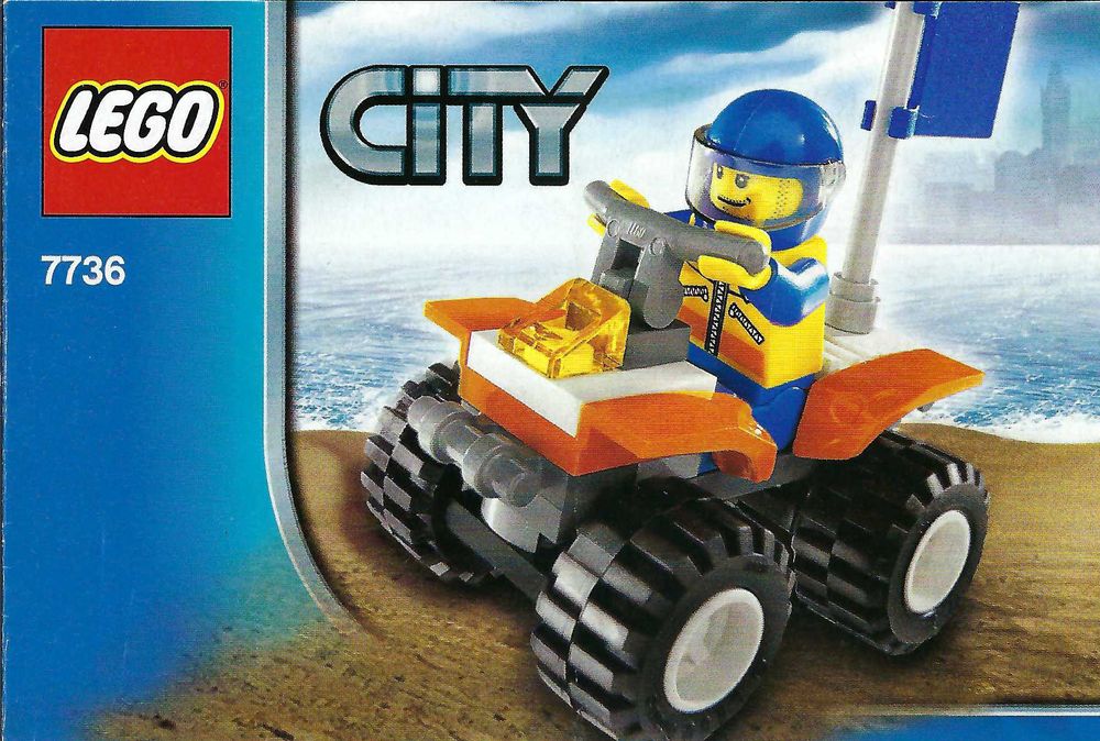 LEGO® 7736 City - Coast Guard Quad Bike (Neu (gemäss Beschreibung)) in ...