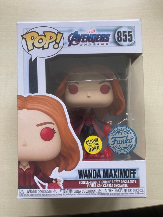 Funko Pop 855 - Wanda Maximoff (Marve Avengers Endgame) | Kaufen auf ...