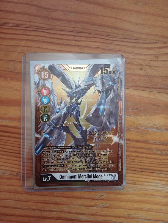 OMNIMON: Merciful Mode BT9-083 2023 STORE Top 4 DIGIMON (Neu (gemäss Beschreibung)) in Salmsach ...