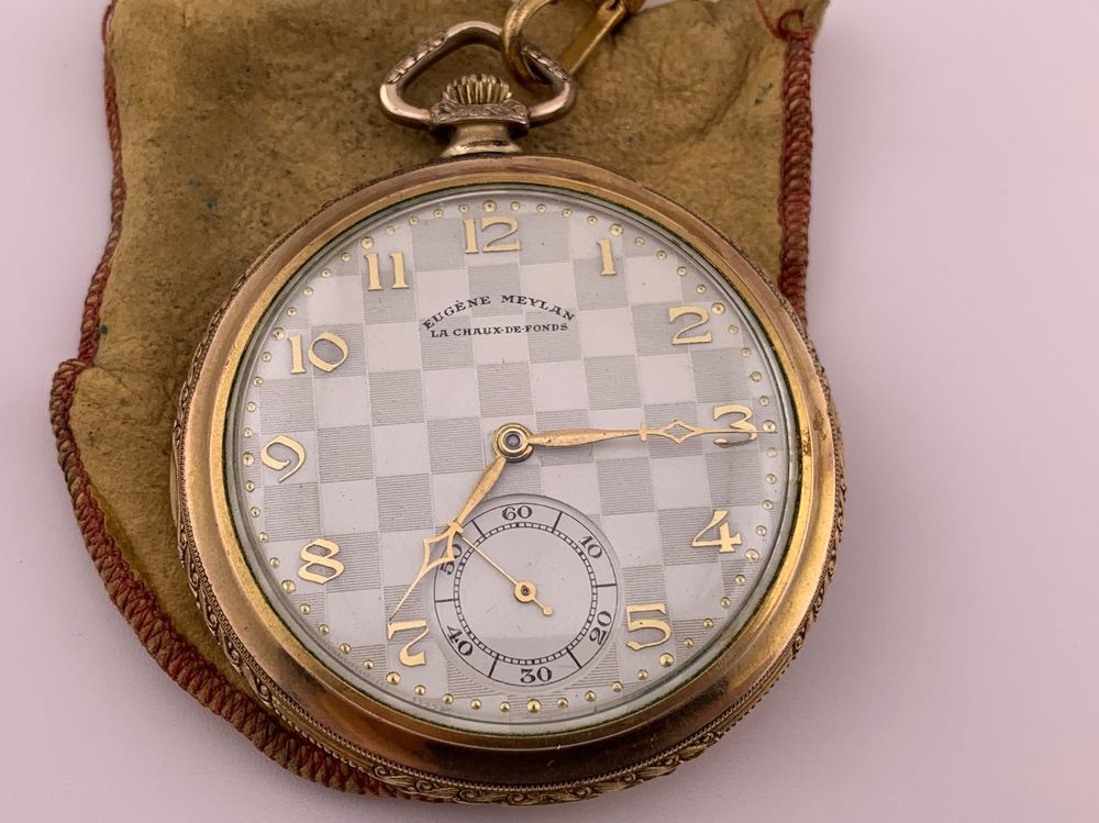 Alte Taschenuhr EUGÈNE MEYLAN La Chaux-de-Fonds (Gebraucht) in Biel/Bienne für CHF 115 – mit ...