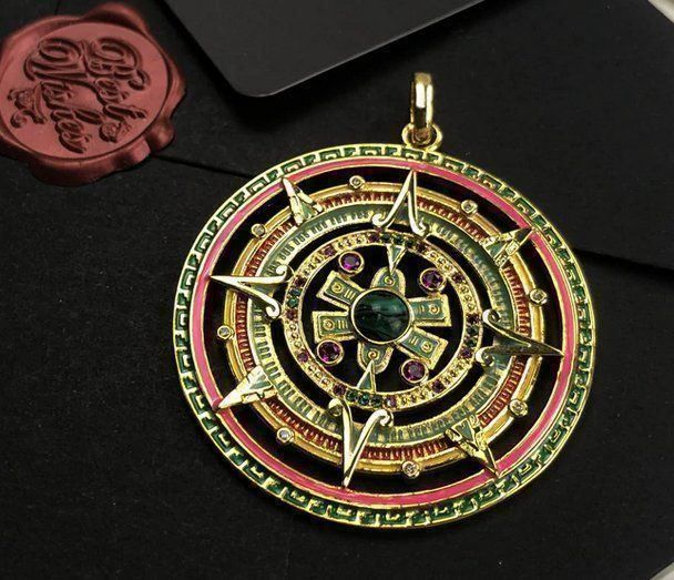 Goldene Mythische Aztec Amulett | Kaufen auf Ricardo