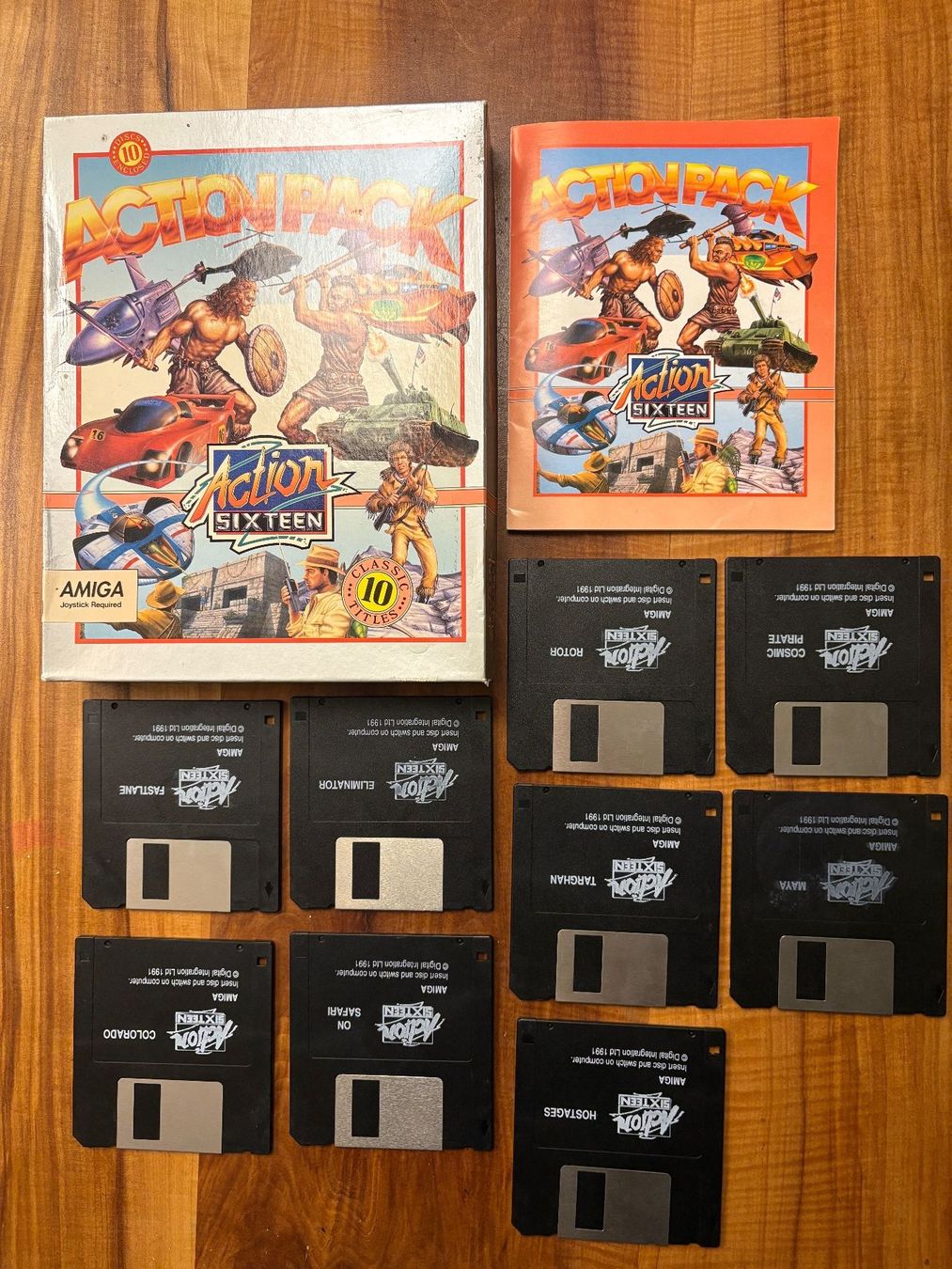 Amiga Spiel: Action Pack (Action Sixteen) (Gebraucht) in Niederhasli ...